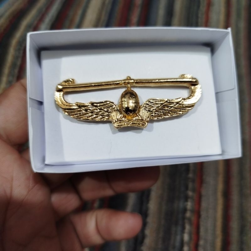 Jual brevet wing pin mobud mobil udara tni ad | Shopee Indonesia