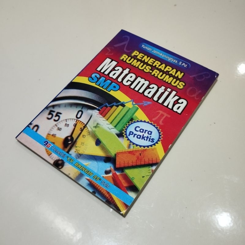 Jual Buku Rumus Rumus Matematika SMP 176hlm (A6) - B55 | Shopee Indonesia
