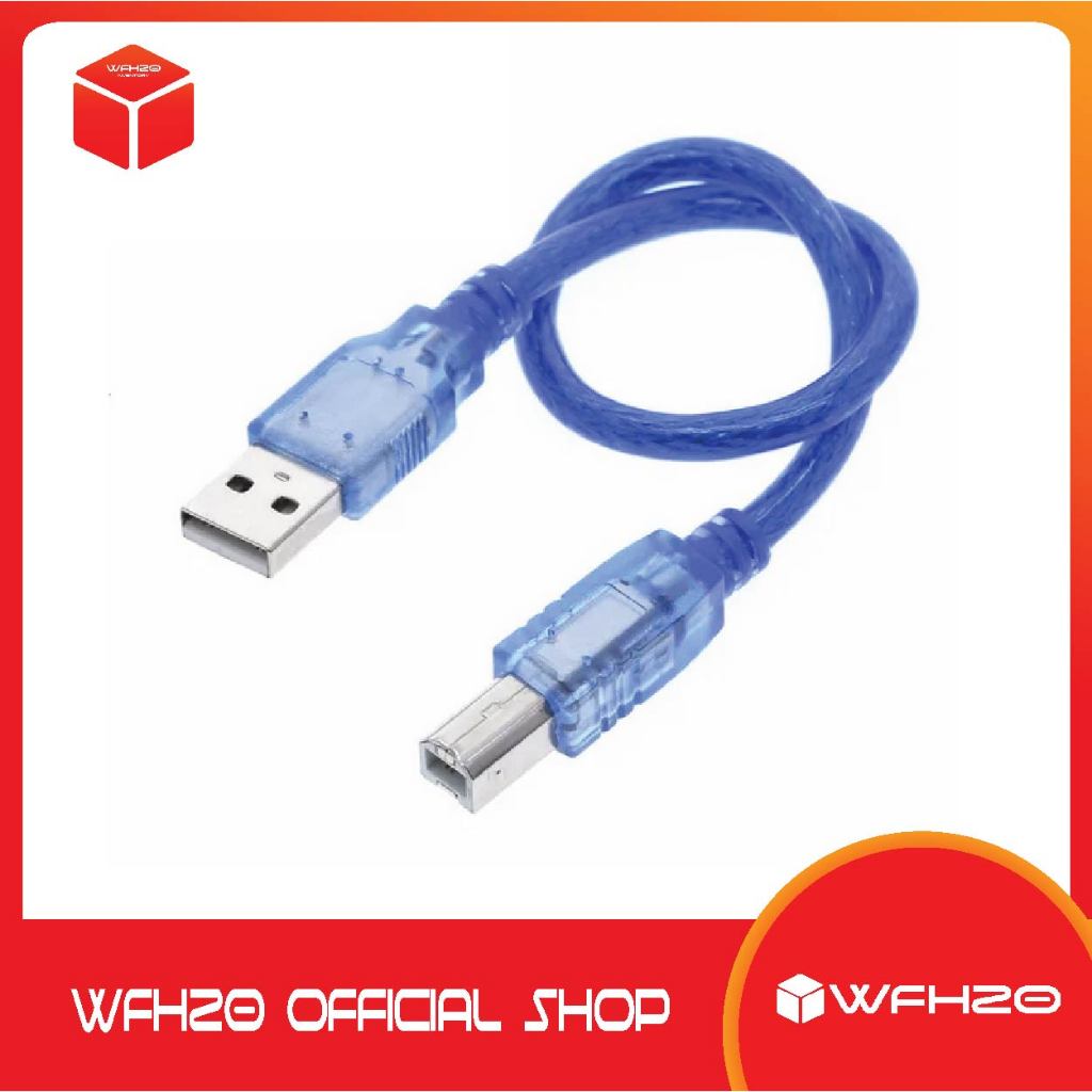 Jual Kabel USB Type A to Type B 30cm Kabel Data USB for UNO / Mega ...