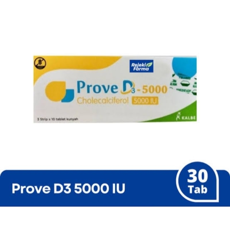 Jual Prove D3-5000 Box 30 Tablet | Shopee Indonesia