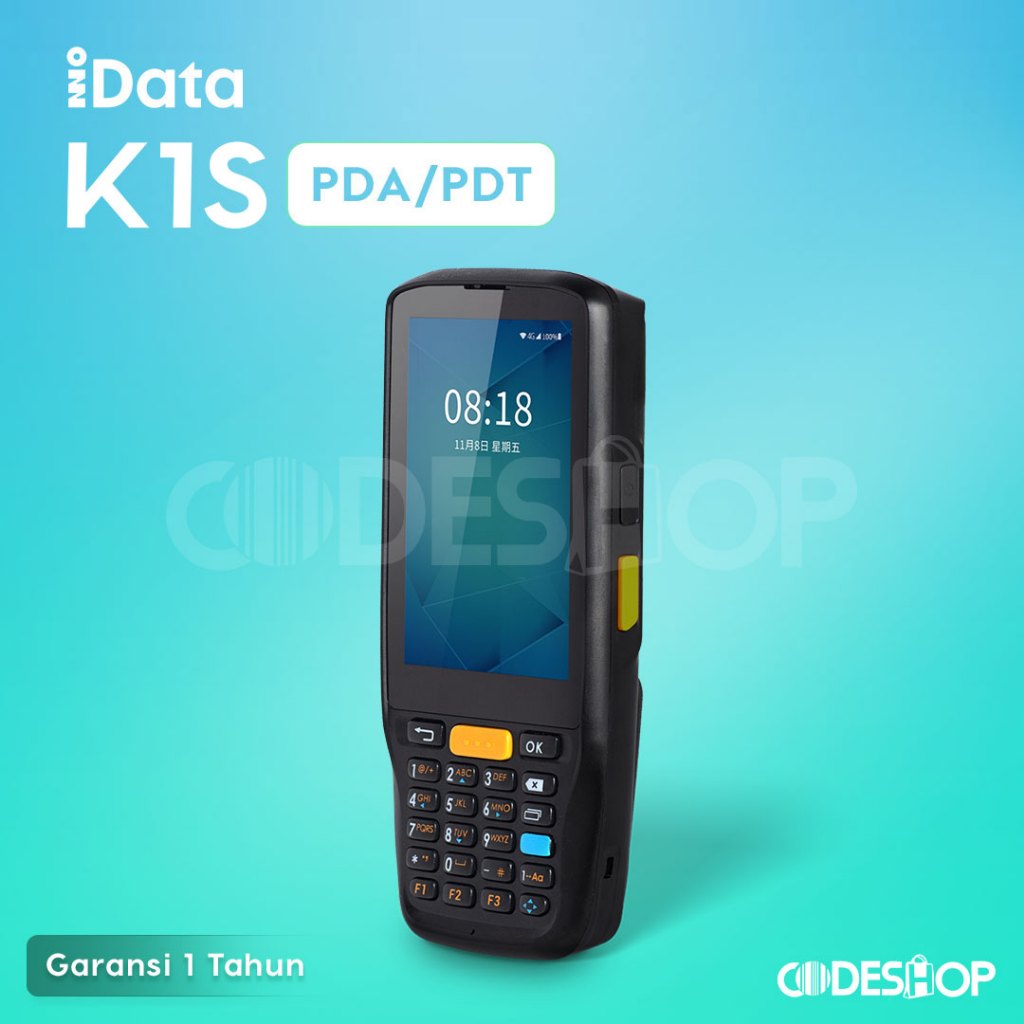 Jual PDT SCANNER BARCODE ANDORID IDATA K 1S - I DATA K1S NFC SCANNER ...
