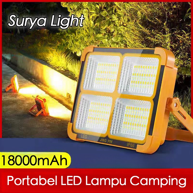 Jual Portabel LED Lampu Darurat Penerangan Luar Ruangan Tenaga Surya Outdoor Portabel Lampu USB ...