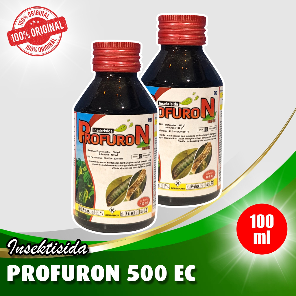 Jual Insektisida PROFURON 600 EC / 100ml / Insektisida Hama Ulat ...