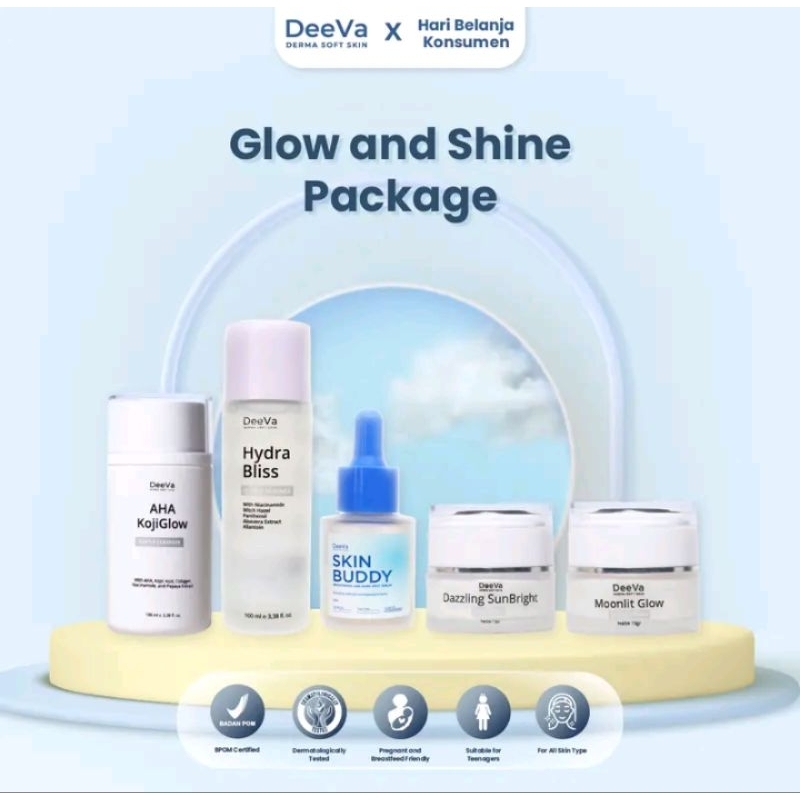 Jual PAKET DEEVA (TAHAP 3 LANJUTAN) VERSI TERBARU (cocok digunakan untuk semua jenis kulit ...
