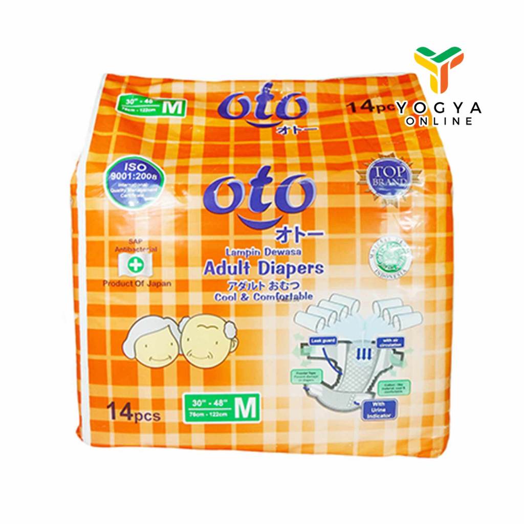 Jual Oto Adult Diapers Jumbo M14 | Shopee Indonesia