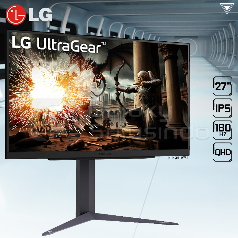 Jual LG 27GS75Q-B UltraGear QHD IPS 27 Inch 180Hz 1ms G-Sync Gaming ...