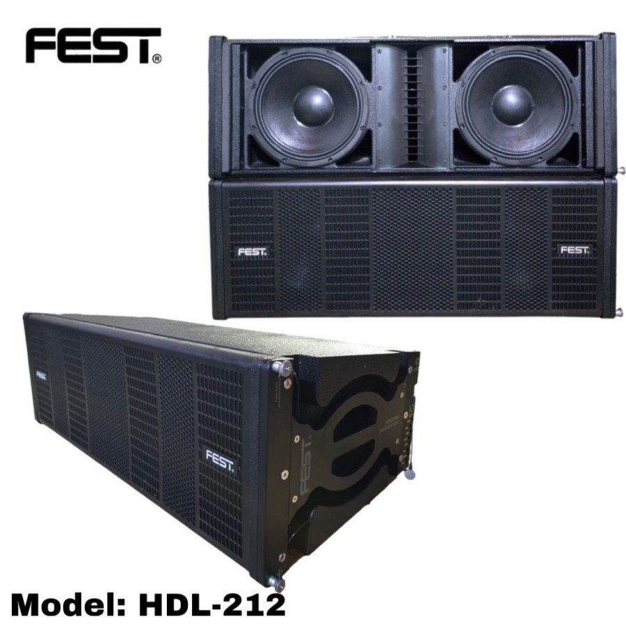 Jual Speaker Line Array Fest HDL 212 Original 2x12 inch ARRAY FEST HDL ...