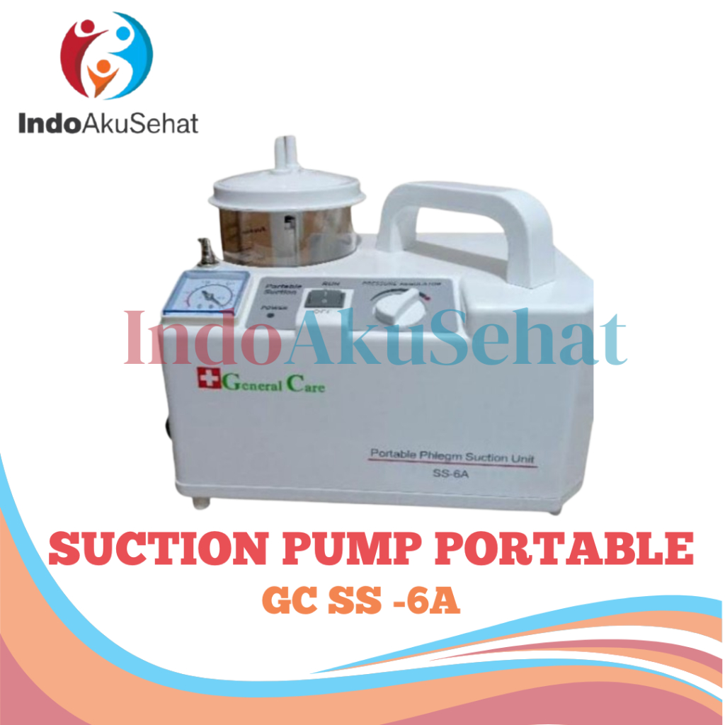 Jual SUCTION PUMP PORTABLE GENERAL CARE SS-6A SUCTION PUMP GC | Shopee Indonesia