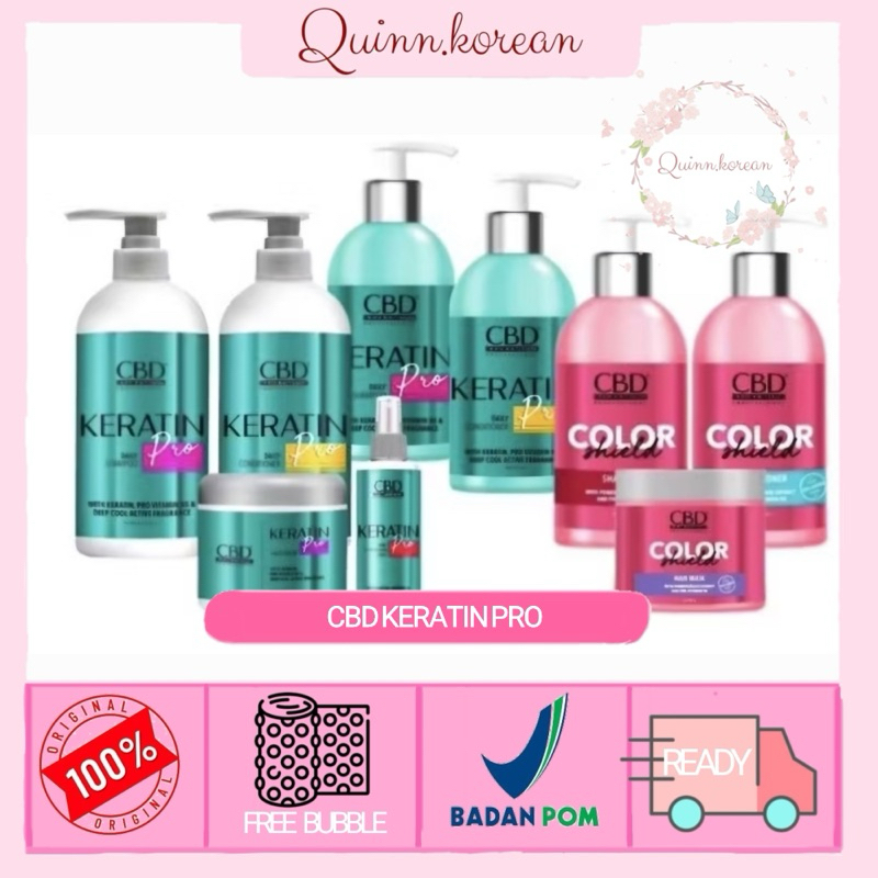 Jual CBD Professional Hair Treatment Color Shield | Keratin Pro ...