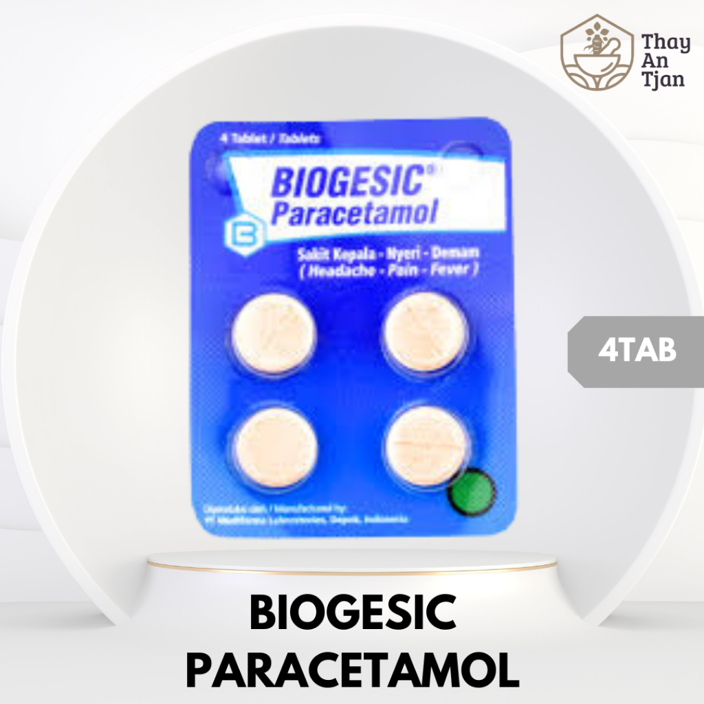 Jual BIOGESIC PARACETAMOL | OBAT DEMAM | OBAT NYERI | OBAT SAKIT KEPALA ...