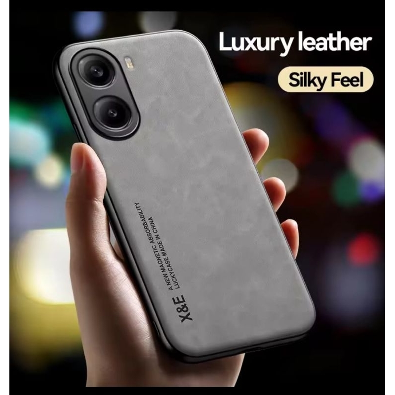 Jual Case Poco X7 Pro Luxury Leather Soft Touch Silky Feel Casing x7pro ...