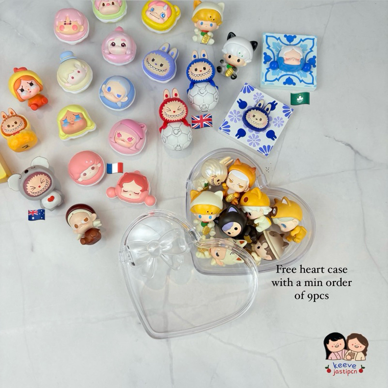 Jual POP MART POP BEAN CRYBABY DIMOO LABUBU ZSIGA HIRONO SKULLPANDA ...