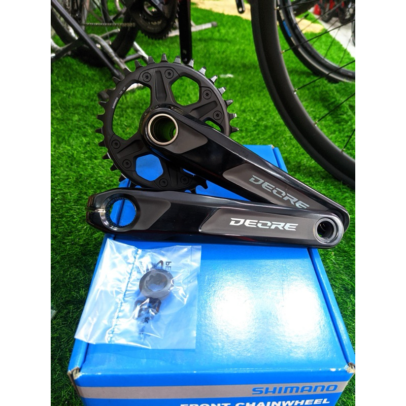 Jual CHAINWHEEL / FC / Crank / Crankset SHIMANO DEORE M6100-1 32T 1x12 Speed MTB | Shopee Indonesia