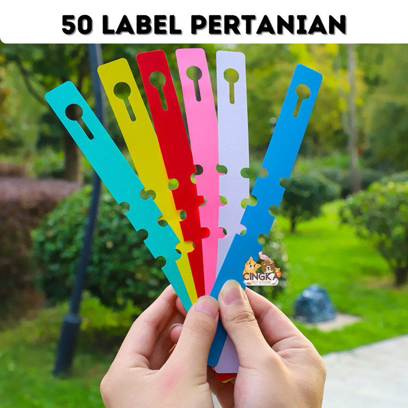 Jual [ 1 Pack 50 Pcs ] - Plant Label Name Tag - Label Penanda Tanaman ...