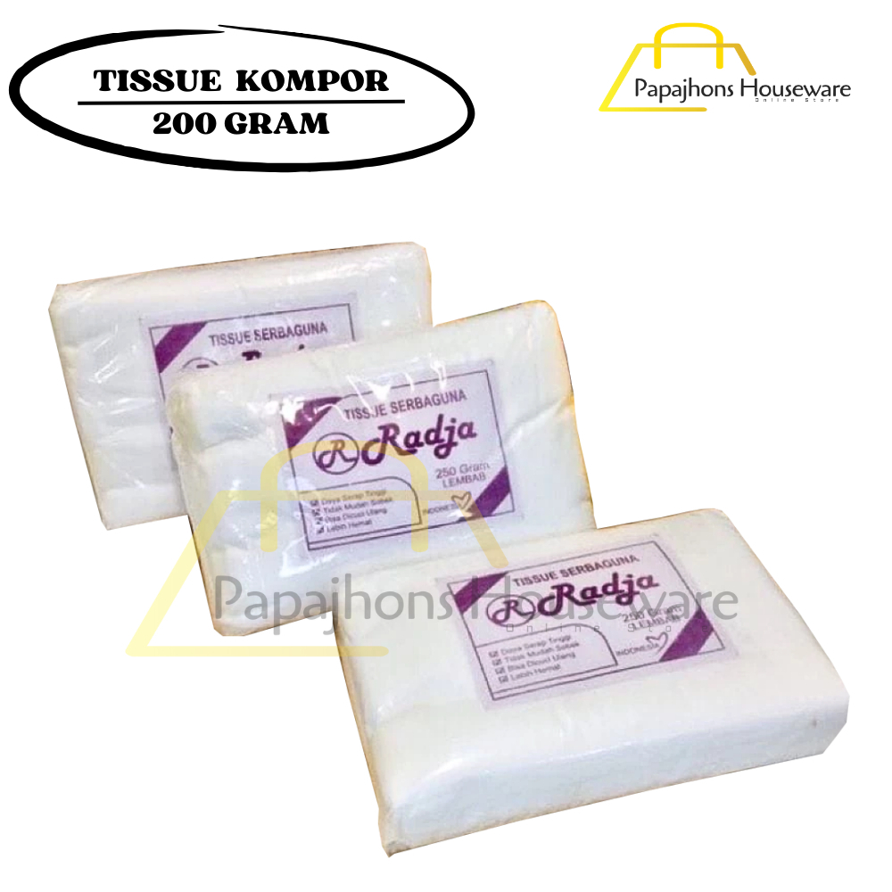 Jual Tisu Tissue Kompor Serbaguna Bisa Dicuci 200gr | Shopee Indonesia