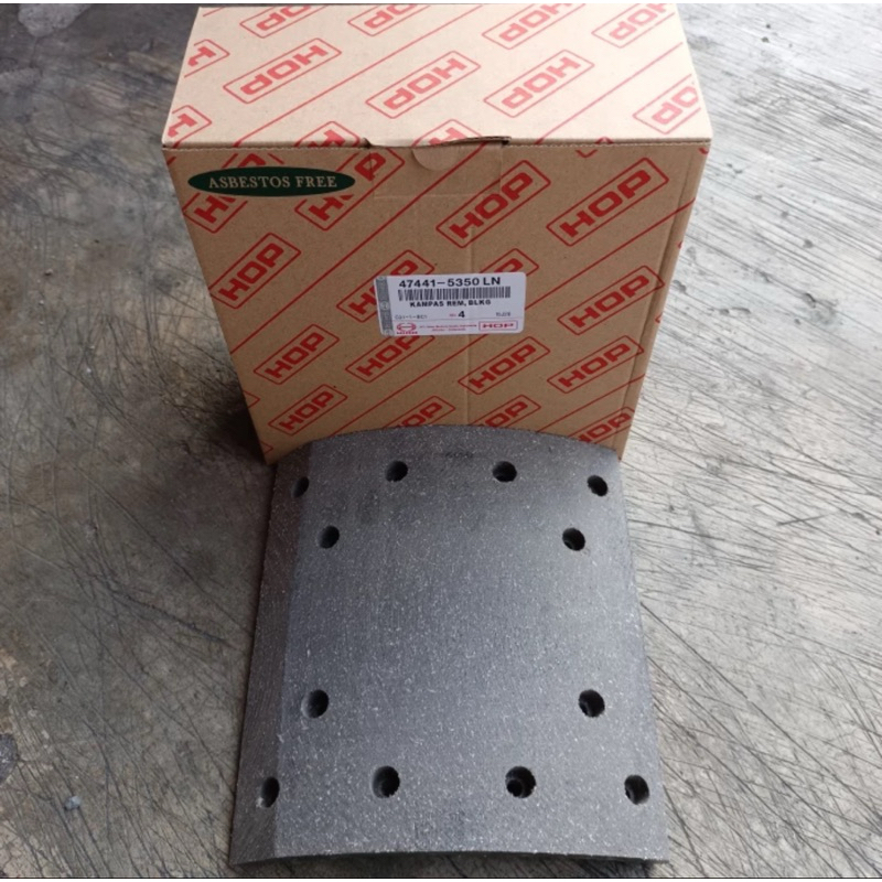 Jual BRAKE LINING KAMPAS REM BELAKANG HINO FG235TI/RG/RK/RK8/R260 47441 ...