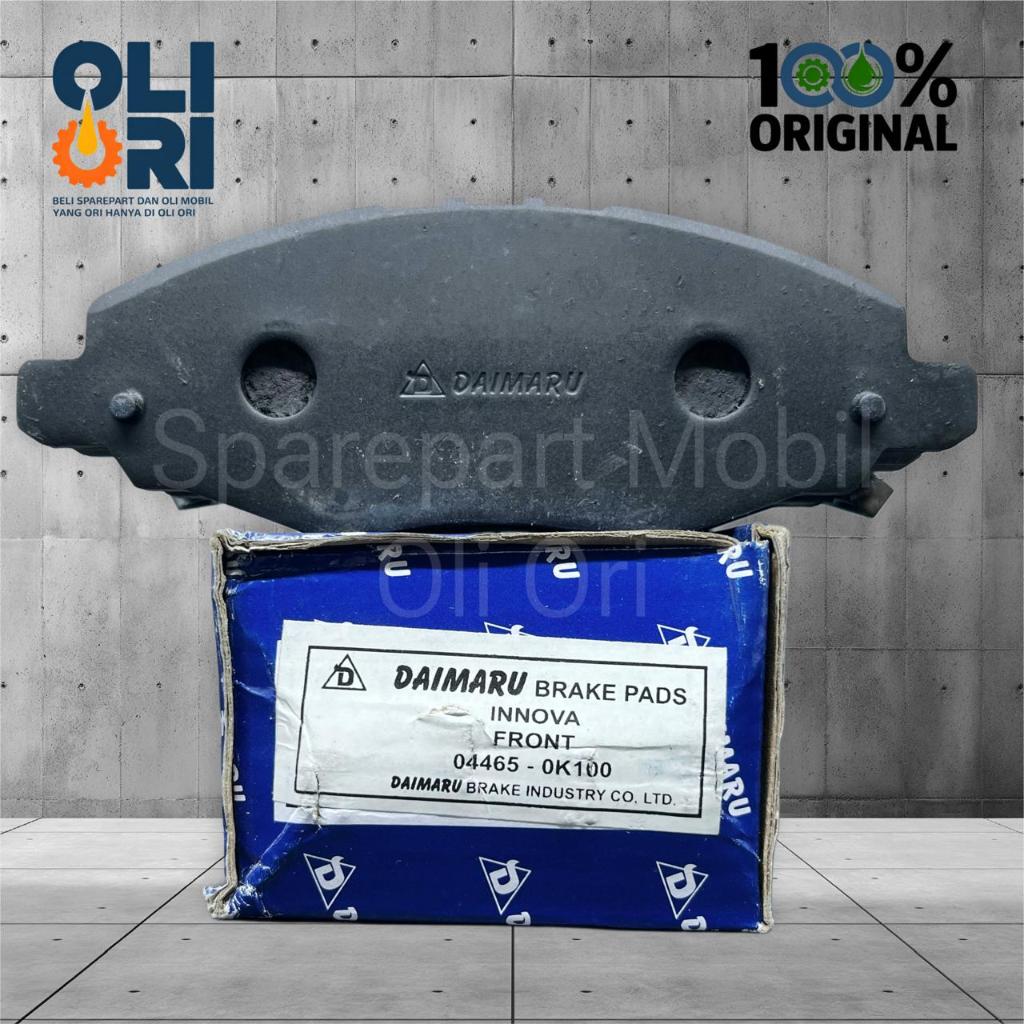 Jual Kampas Rem Depan Kijang Innova DAIMARU Brake Pads 04465-0K100 | Shopee Indonesia