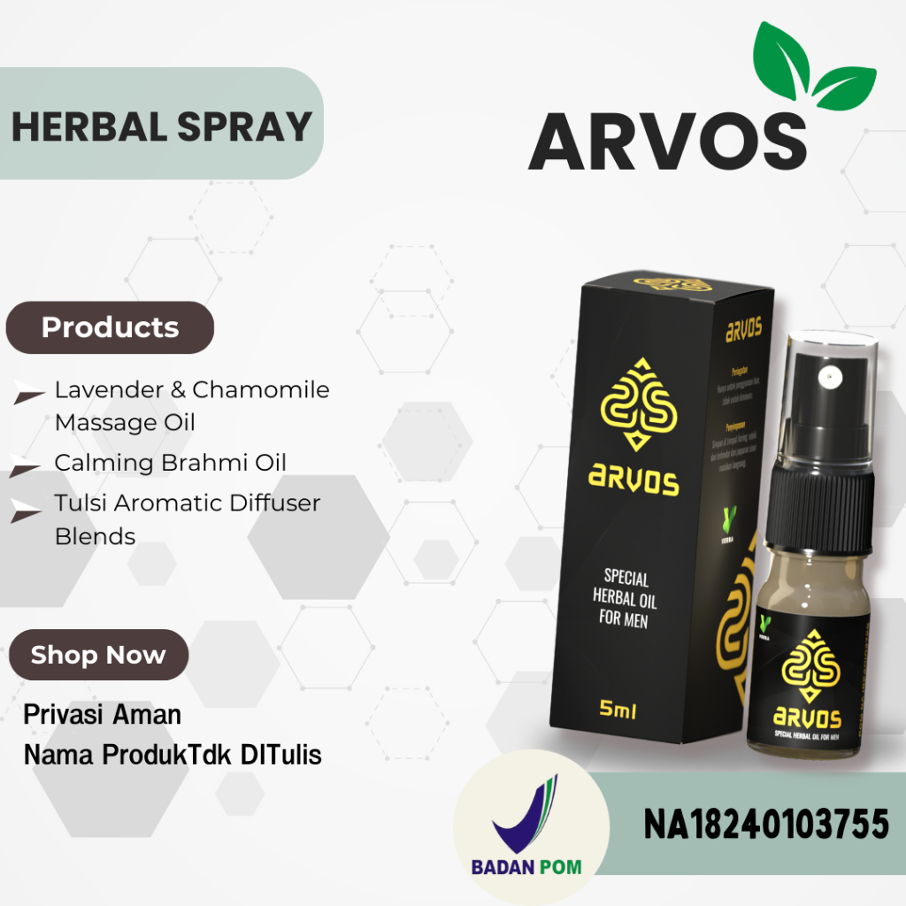 Jual ARVOS Obat kuat semprot pria tahan lama oles X-Sensiall Spray asli ...