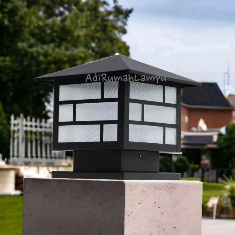 Jual KAP LAMPU TAMAM BESAR) LAMPU PILAR / LAMPU PAGAR RUMAH /LAMPI ...