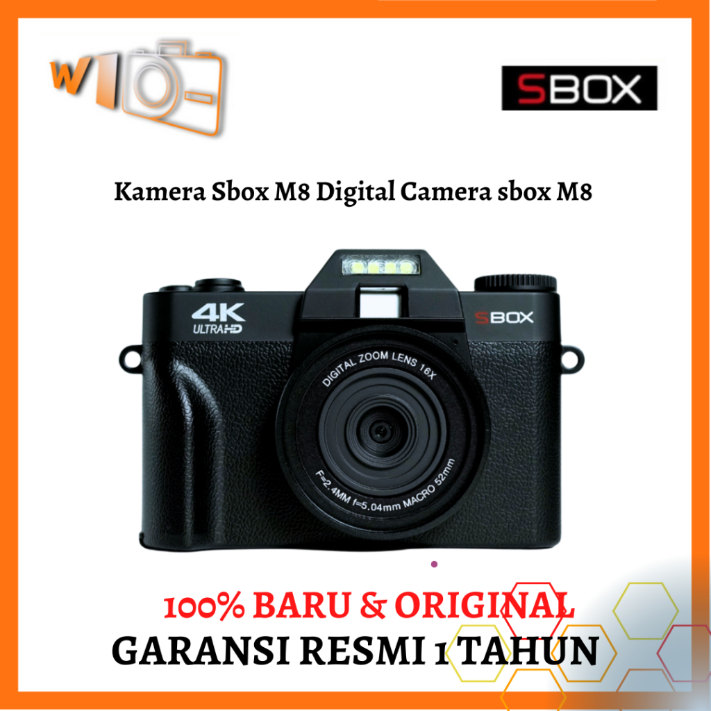 Jual Digital Camera Sbox M8 POCKET KAMERA WITH WIDE LENS | Shopee Indonesia