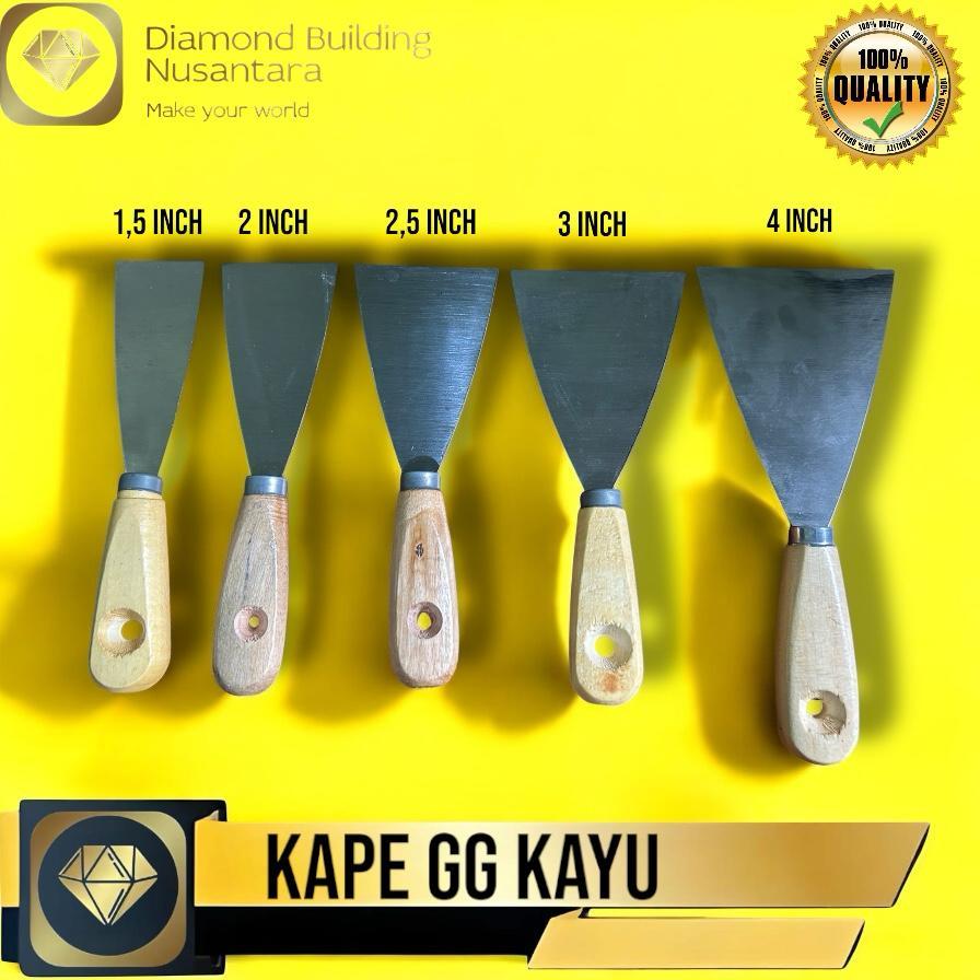 Jual Kape Gagang Kayu Plat Besi 1,5" 2" 2,5" 3" 4" Scraper TERMURAH ...