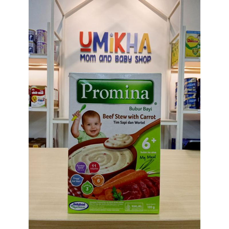 Jual PROMINA BUBUR BAYI 6+BULAN - 120G | Shopee Indonesia