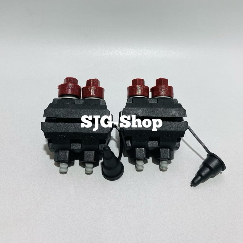 Jual Tap Connector/Tap konektor Parallel Kabel Listrik 2 Baut Merah ABC ...