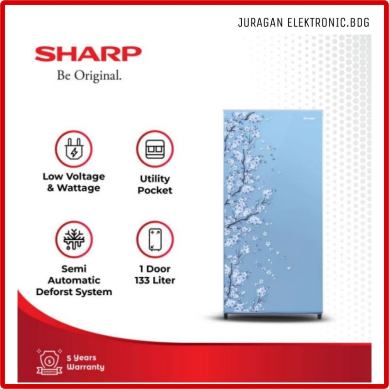 Jual SHARP KULKAS 1 PINTU SJ-N 162 DSB/DSP Best Seller | Shopee Indonesia