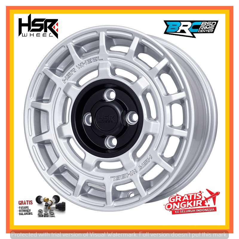 Jual velg mobil wuling air ev brio jazz agya calya HSR MENTAWAI R14 | Shopee Indonesia