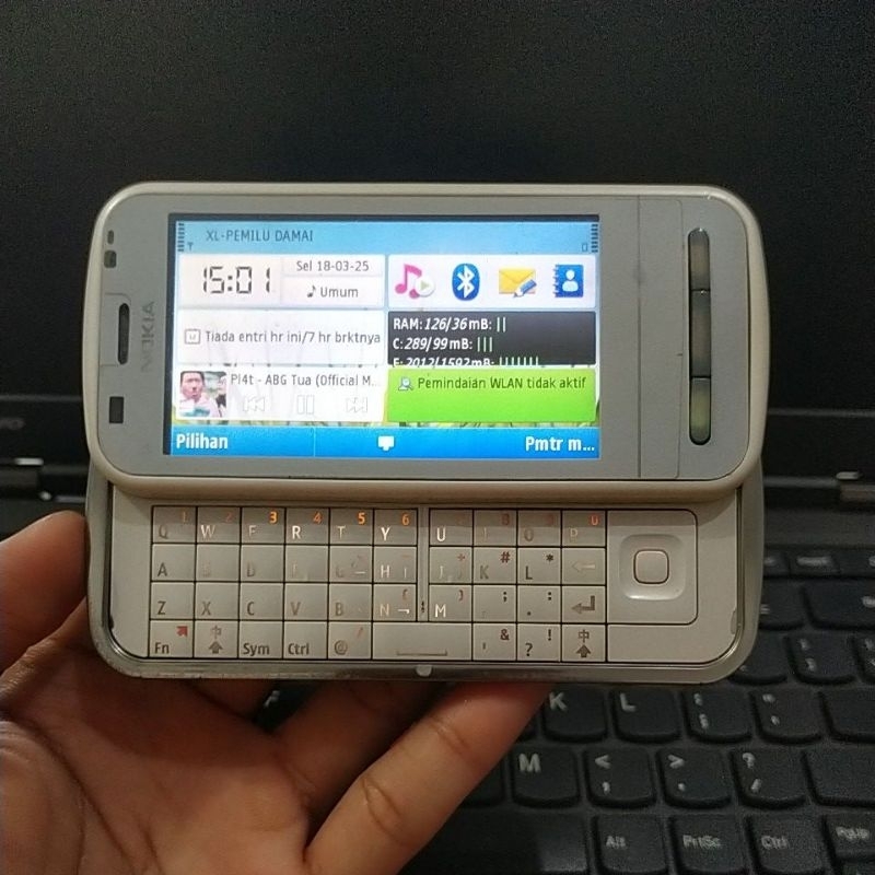 Jual Nokia C6 Touchscreen & Qwerty Slide Original Normal Rare Item ☑️ ...
