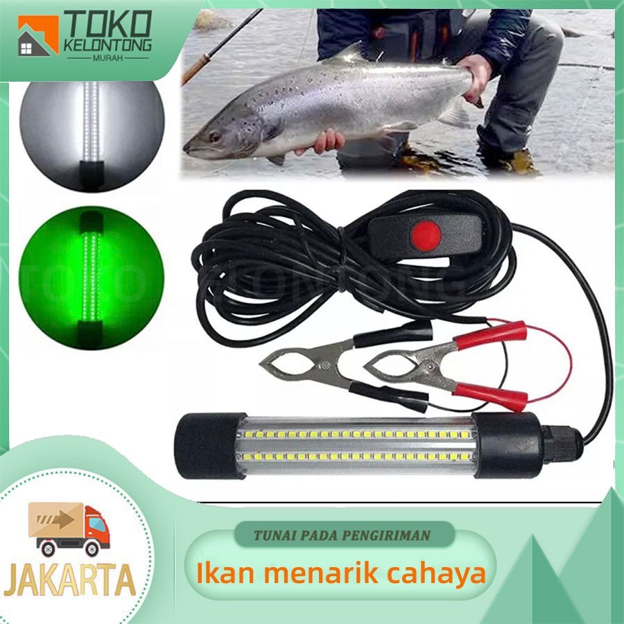 Jual Lampu bawah air Persediaan Menarik Ikan Lampu LED Dalam Air Umpan ...