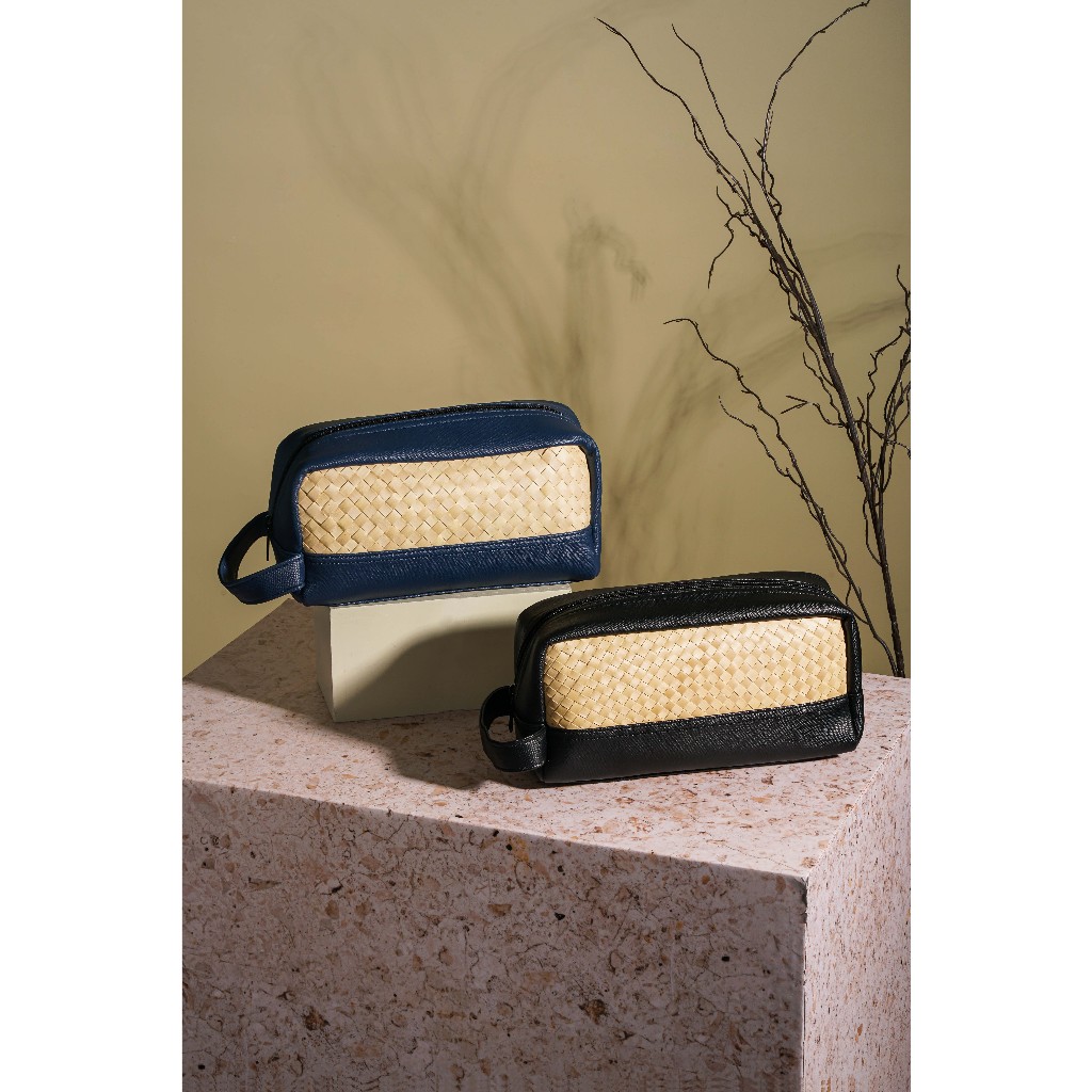 Jual DU ANYAM - Anyaman - Pouch Multifungsi - Tabana Amenities Pouch ...