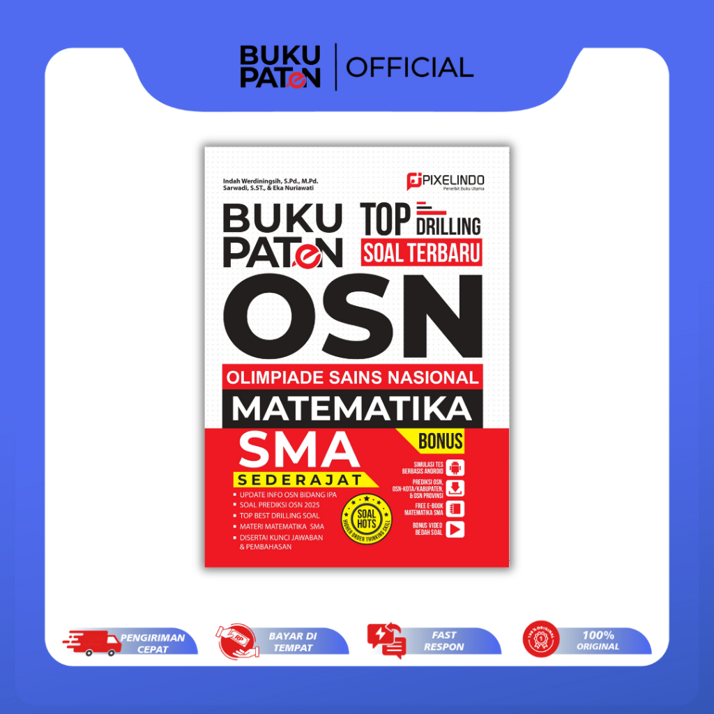 Jual Buku OSN Olimpiade Sains Nasional Matematika Untuk SMA/MA (Update Soal OSN Terbaru 2025 ...