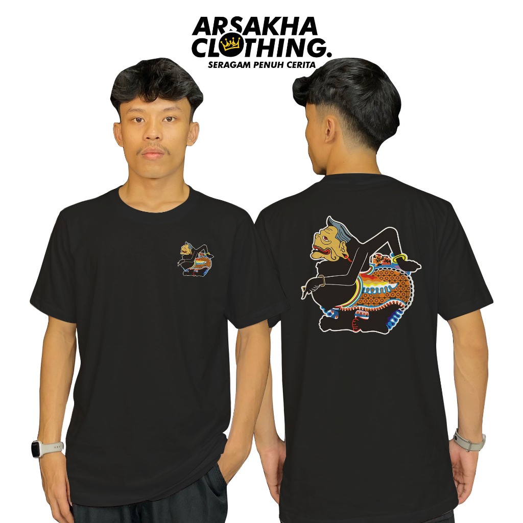 Jual Kaos Wayang Semar Full color v2 Baju Distro Katun Combed 30s by ...