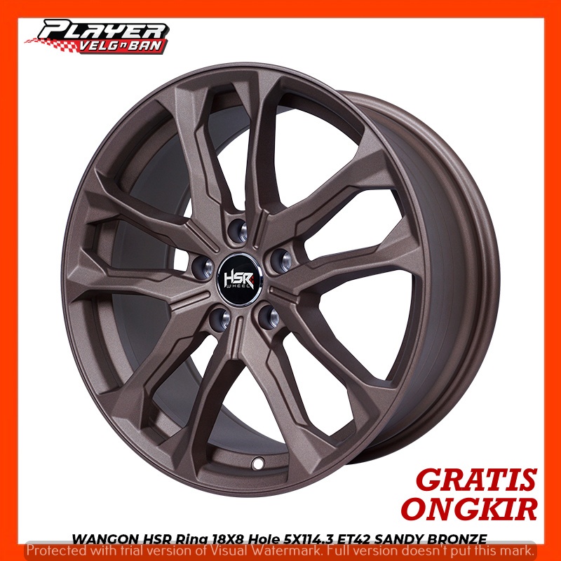 Jual PELEK MOBIL RACING RING18 TAMPILAN SPORTY INNOVA EXPANDER CRV HSR ...