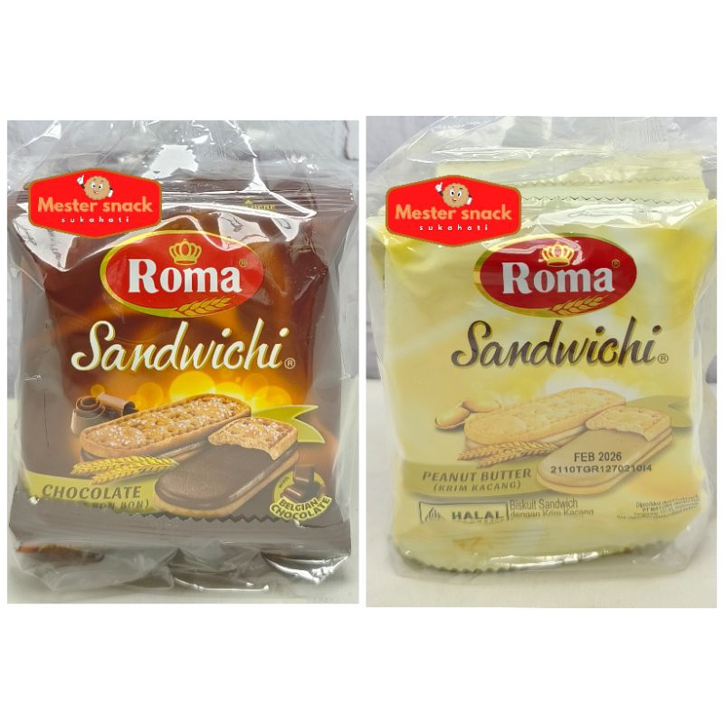 Jual Roma Sandwich RENCENG | Biskuit Roma Sandwich | Shopee Indonesia