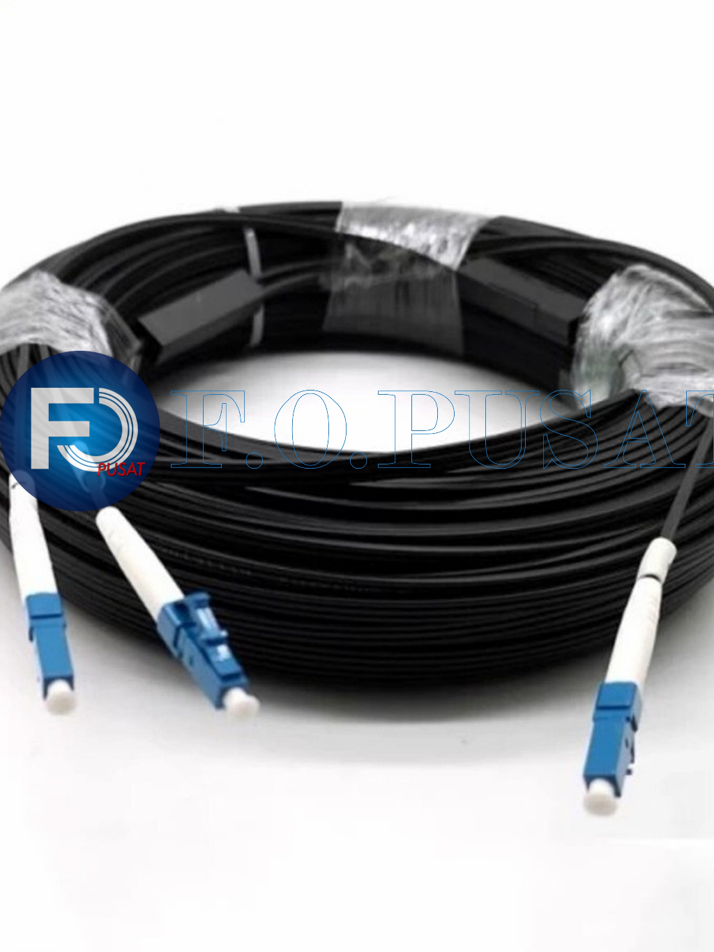 Jual Kabel Precon 2 Core 50mtr 100 mtr 150 mtr 200 mtrDropcore Fiber Optik Konektor SC UPC 3 ...