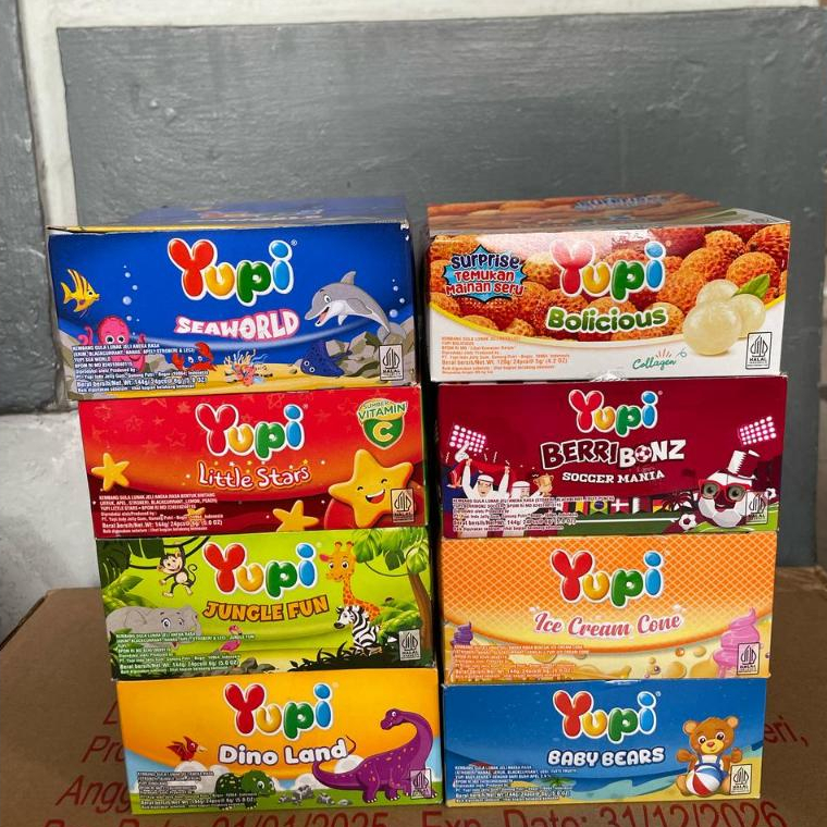 Jual YUPI ALL VARIANT ISI 24 | Shopee Indonesia