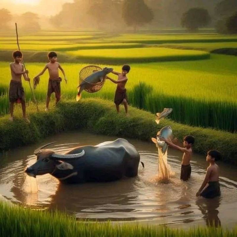 Jual Poster cetak, petani sapi, hiasan dinding, petani sapi, bisa cod ...