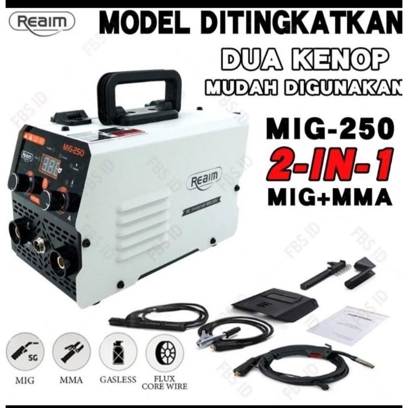 Jual Reaim mesin las mig 450 watt las listrik welding machine mesin travo las listrik inventer ...