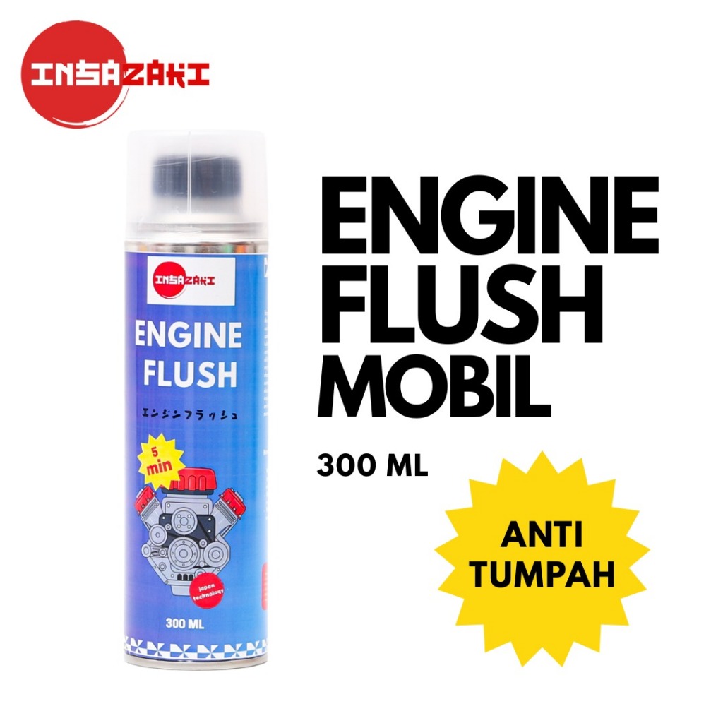 Jual INSAZAKI Engine Flush Mobil Pembersih untuk Ganti Oli Mobil ...