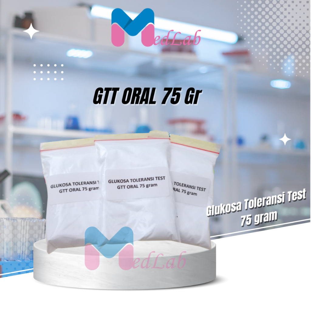 Jual GLUKOSA TOLERANSI TEST ( GTT Oral ) 75 Gram | Shopee Indonesia