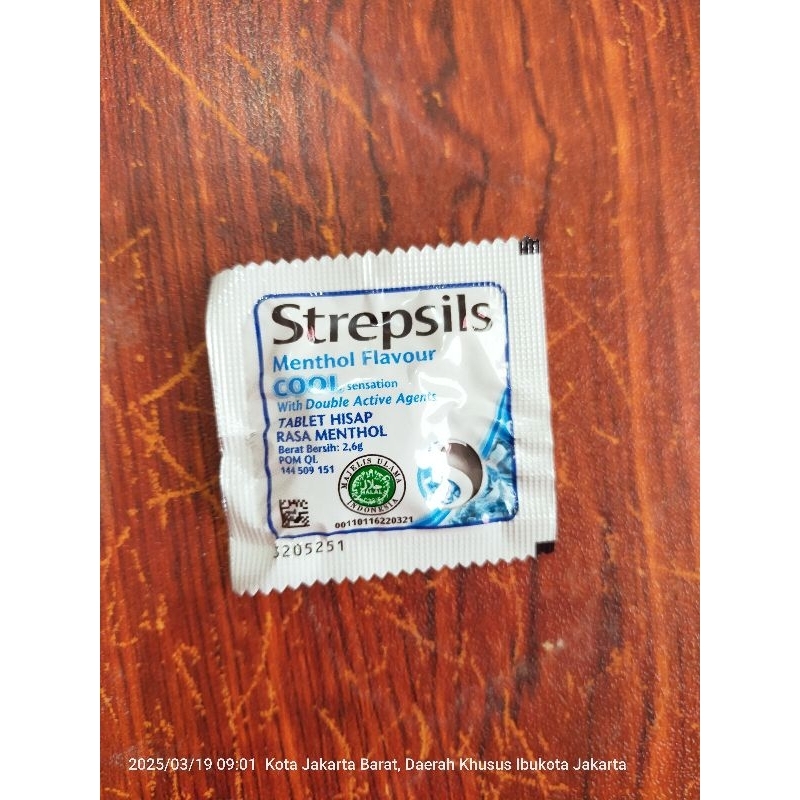 Jual STREPSIL RASA MENTHOL 2,6gr( biru) | Shopee Indonesia