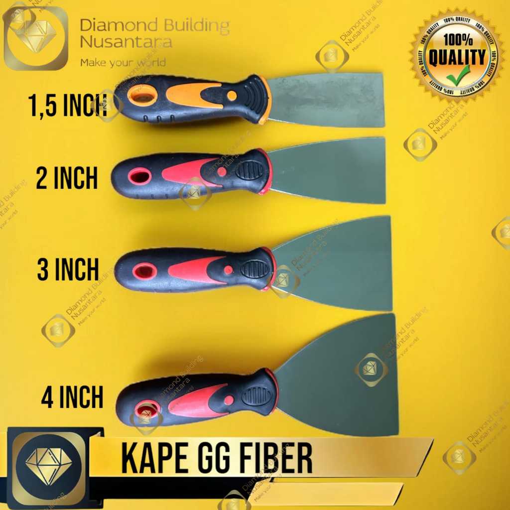 Jual Kape Gagang Fiber Karet 1,5" 2" 2,5" 3" 4"Inch Kape Cat GG Fiber ...