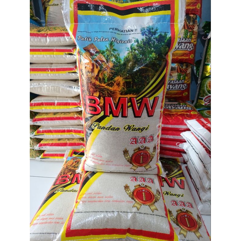 Jual Beras BWM laminatin AAA 20kg 10kg | Shopee Indonesia