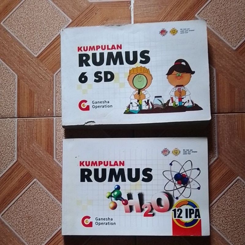 Jual KUMPULAN RUMUS 6SD & KUMPULAN RUMUS SMA 12 IPA | Shopee Indonesia