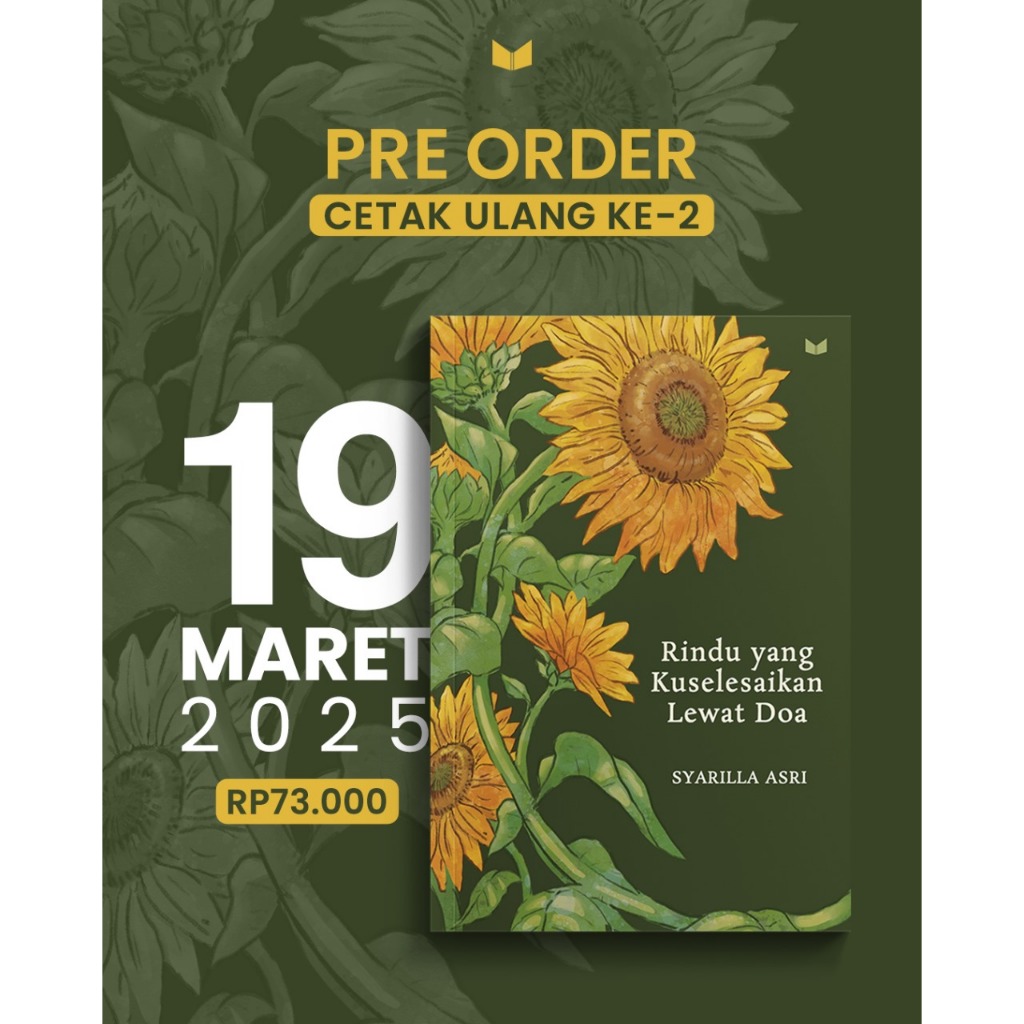 Jual Pre Order Buku - Rindu yang Kuselesaikan Lewat Doa - Syarilla Asri ...