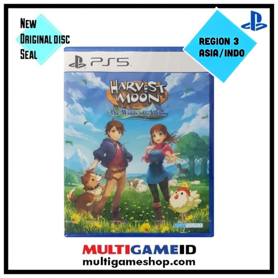 Jual PS5 Harvest Moon The Wind of Anthos English Asia R3 | Shopee Indonesia