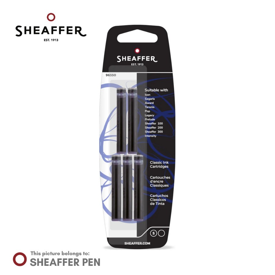 Jual Sheaffer® Skrip® Fountain Pen Classic Ink Cartridge - Blue/Black ...