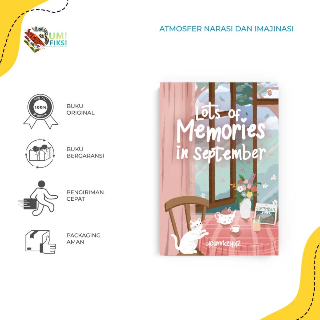 Jual Buku Novel - Lots of Memories in September - Yourrkeyyz - Bukune - Bumifiksi | Shopee Indonesia